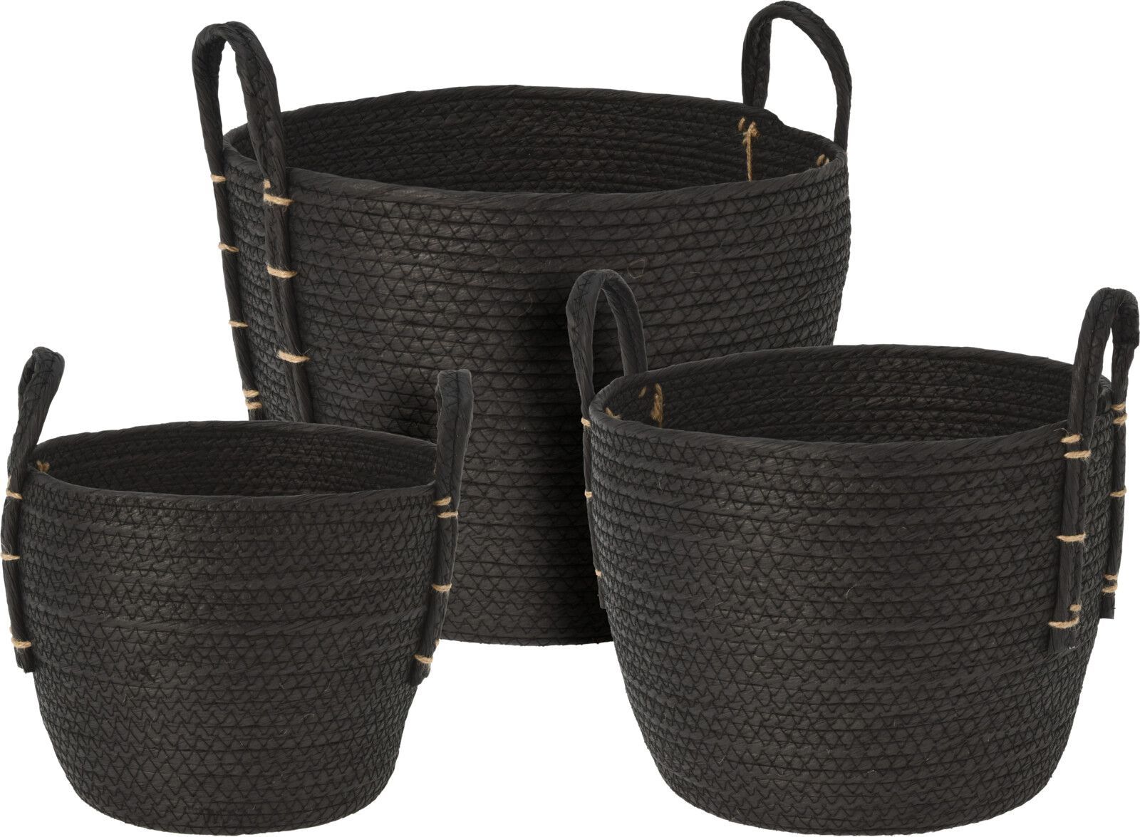 Korb BAST schwarz | Aufbewahrung | Wohnaccessoires | Accessoires | und ...