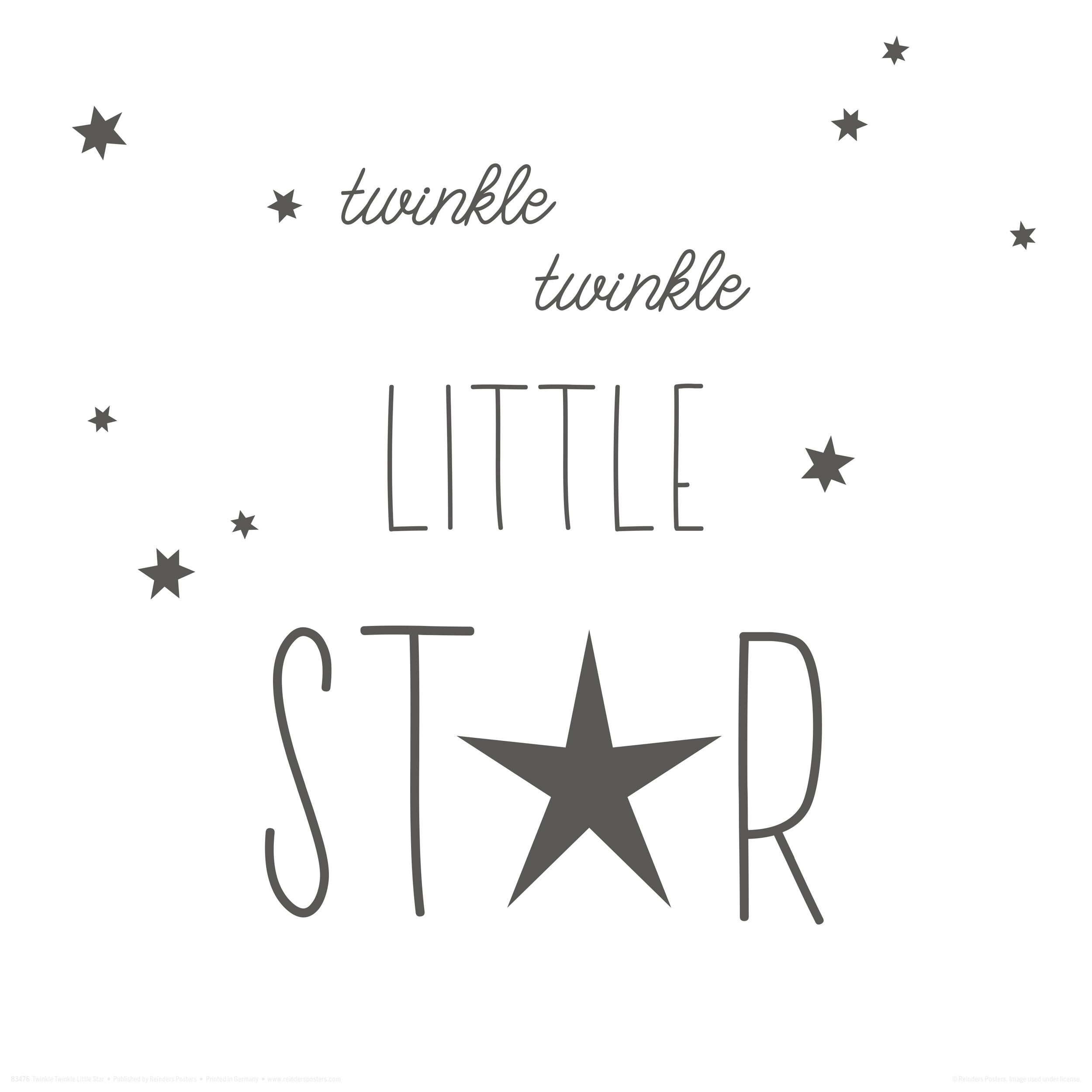 Bild TWINKLE LITTLE STAR | Kunstdrucke | Bilder & Rahmen | Accessoires ...